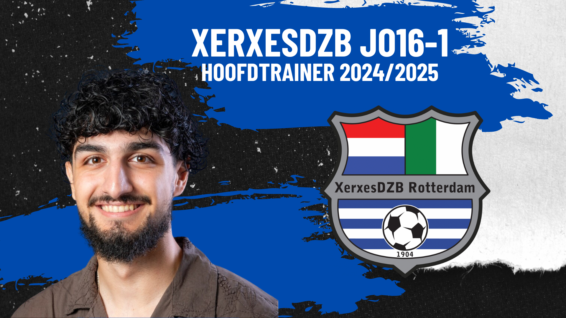 Zekan Shahzaman komend seizoen hoofdtrainer van JO16-1! | XerxesDZB