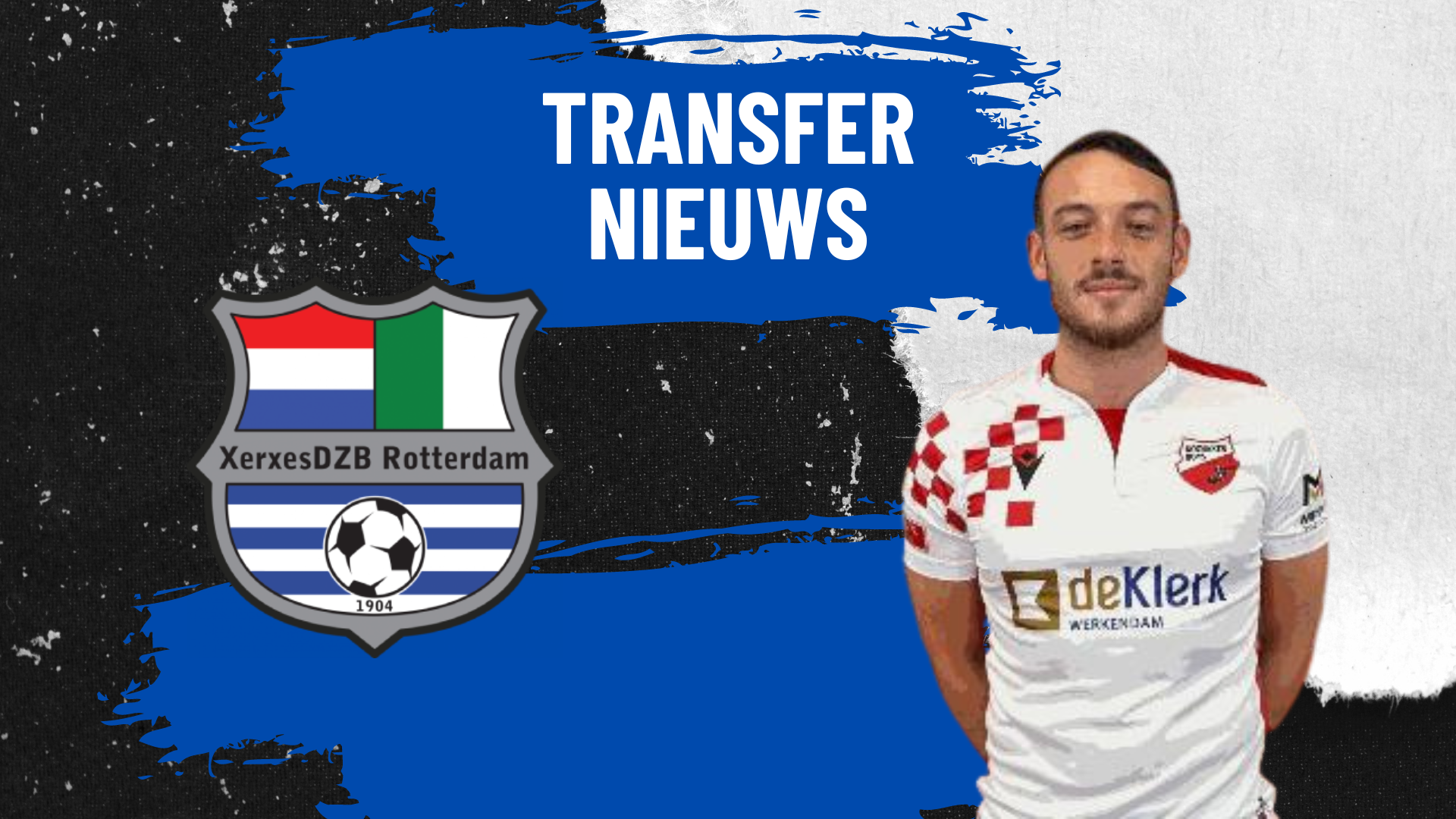 Aanvaller Brett van der Sluijs nieuwe aanwinst XerxesDZB! | XerxesDZB